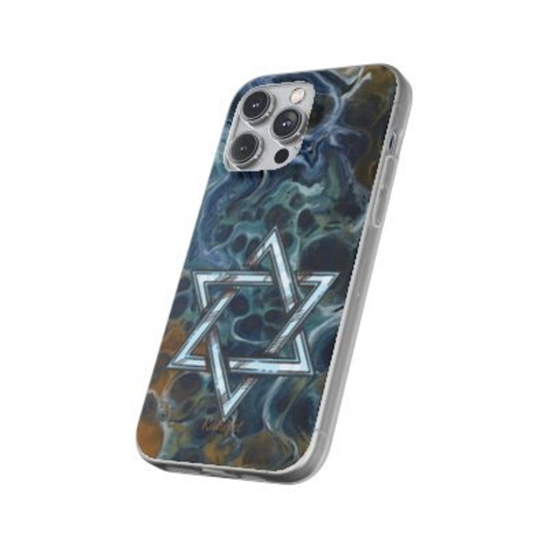 Hamsa Eveil Eye Protection Star David Blue Phone Case, Fatima Hand ...