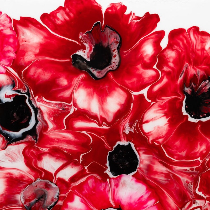 Floral Abstract - Etsy