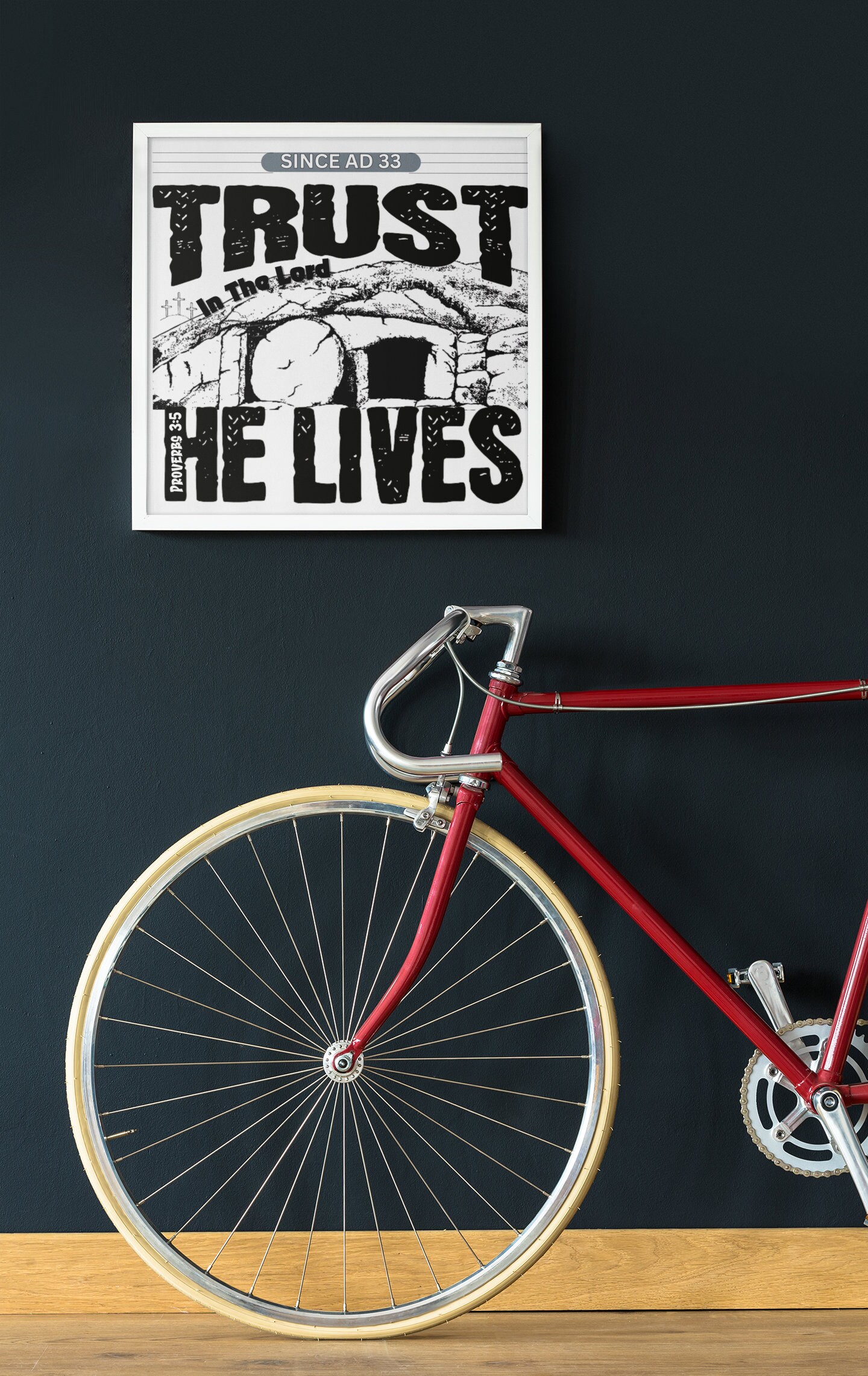 Trust in the Lord Church Office Decor Christian Canvas Wall Hanging ...