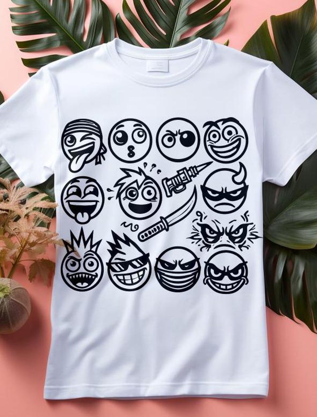 Plotter File emojis Format: SVG, PDF, JPEG Line Drawing, Art, Plotter ...