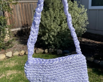Crochet Ribbon Bag - Etsy