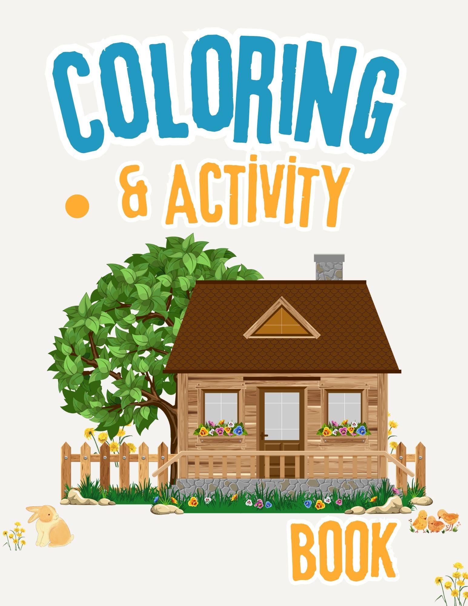 Realtor Coloring & Activity Book for Kids - Etsy