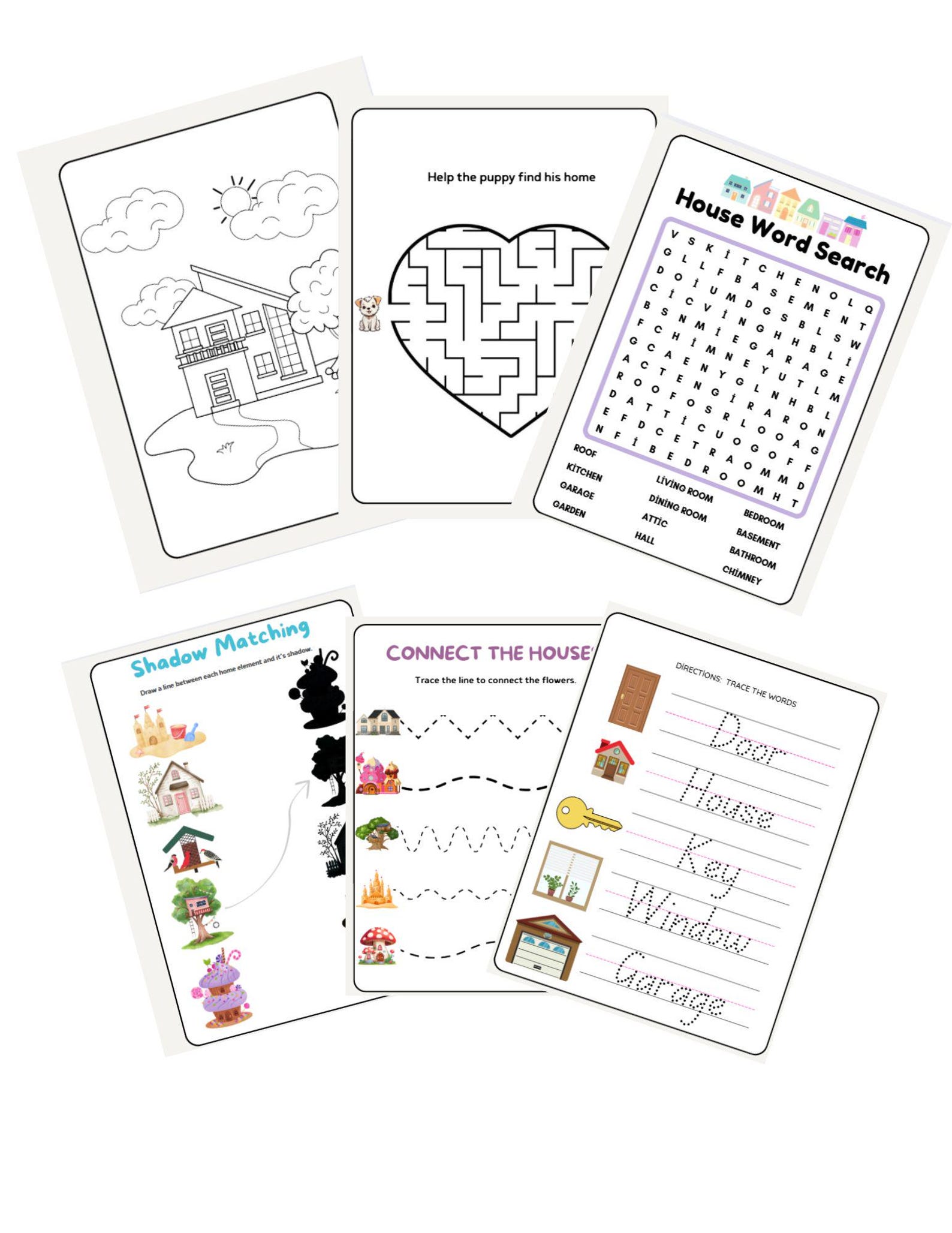 Realtor Coloring & Activity Book for Kids - Etsy