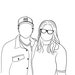Digital Customized Line Portrait - Etsy