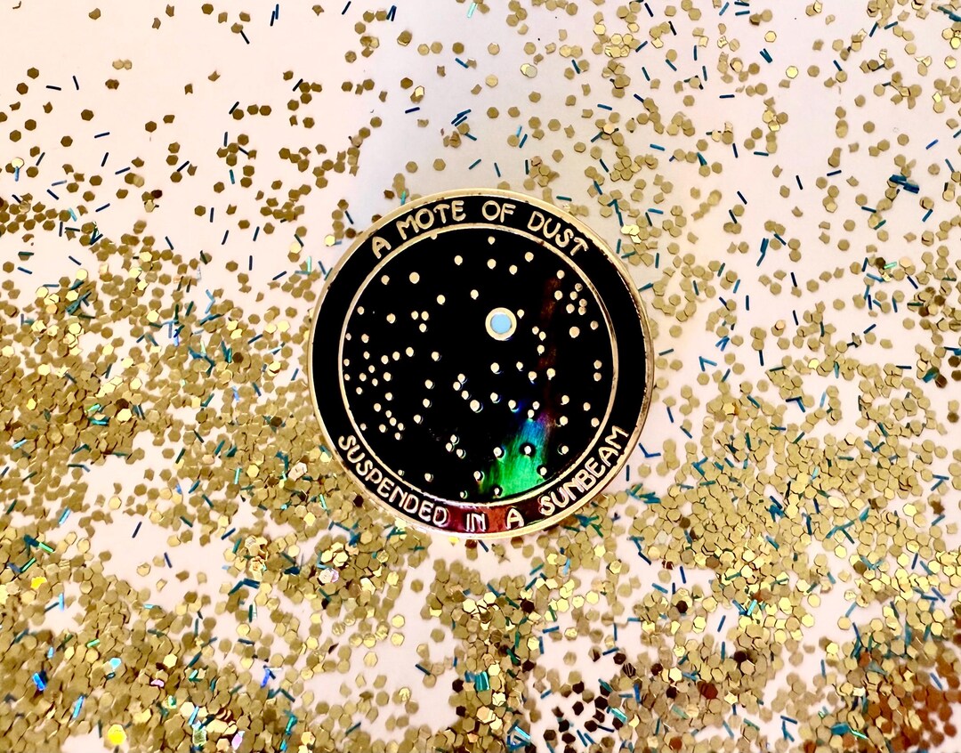 A Mote of Dust Suspended in A Sunbeam Pin - Etsy