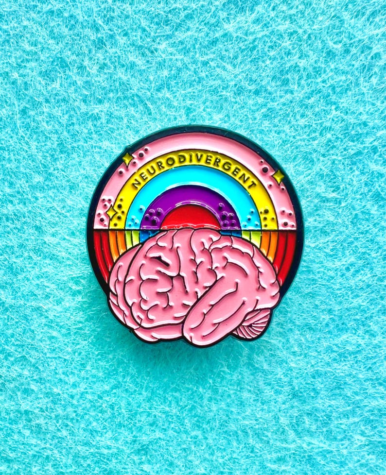Neurodiversity Magic Pin! - Etsy