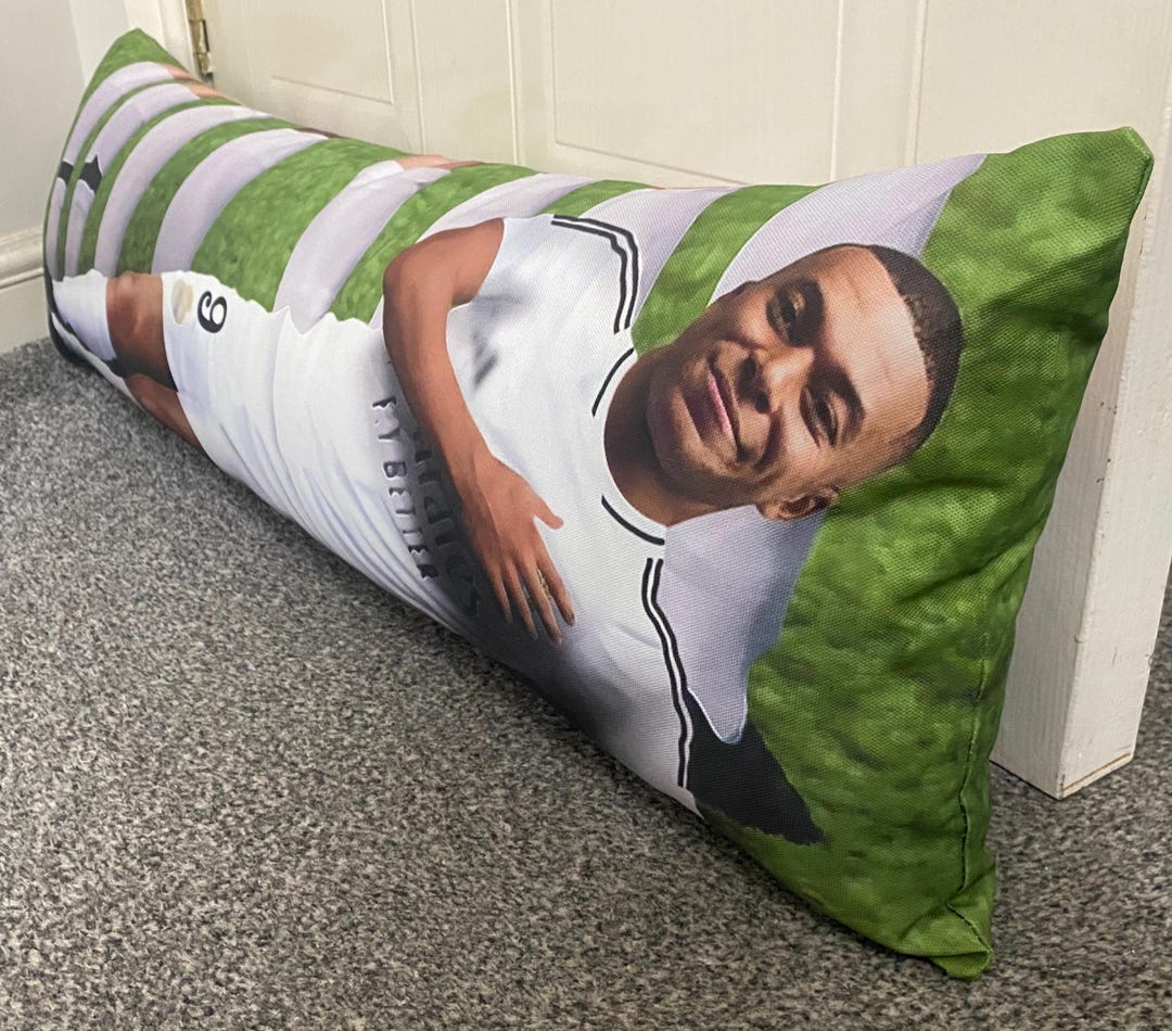 Kylian Mbappe 9 Real Madrid CF Exclusive Giant Cushion Draught Excluder ...