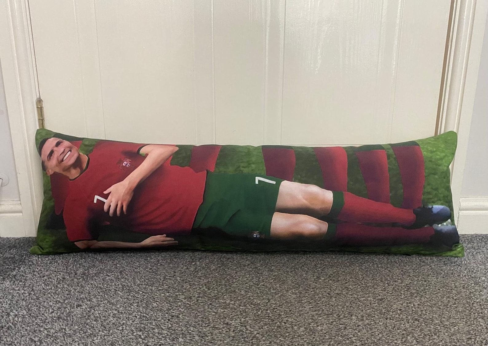 Cristiano Ronaldo CR7 Exclusive Portugal Giant Cushion Draught Excluder ...