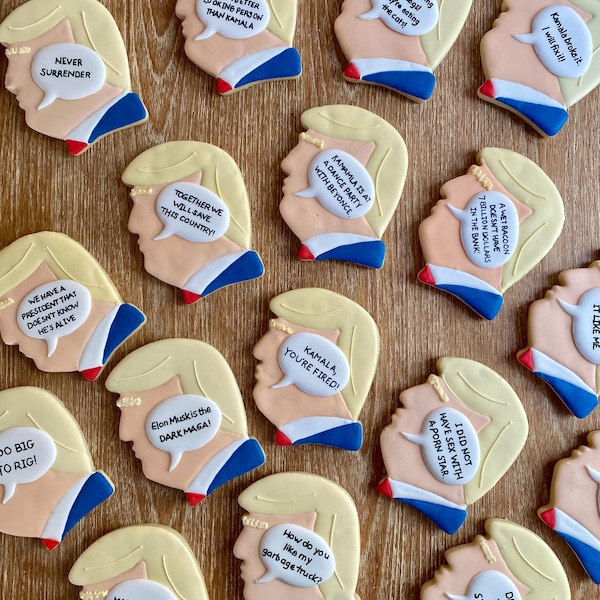 Trump Cookies - Etsy