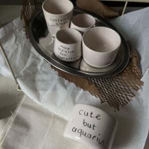Personalized Ceramic Mug With Custom Quote | Custom Message Coffee Cup ...