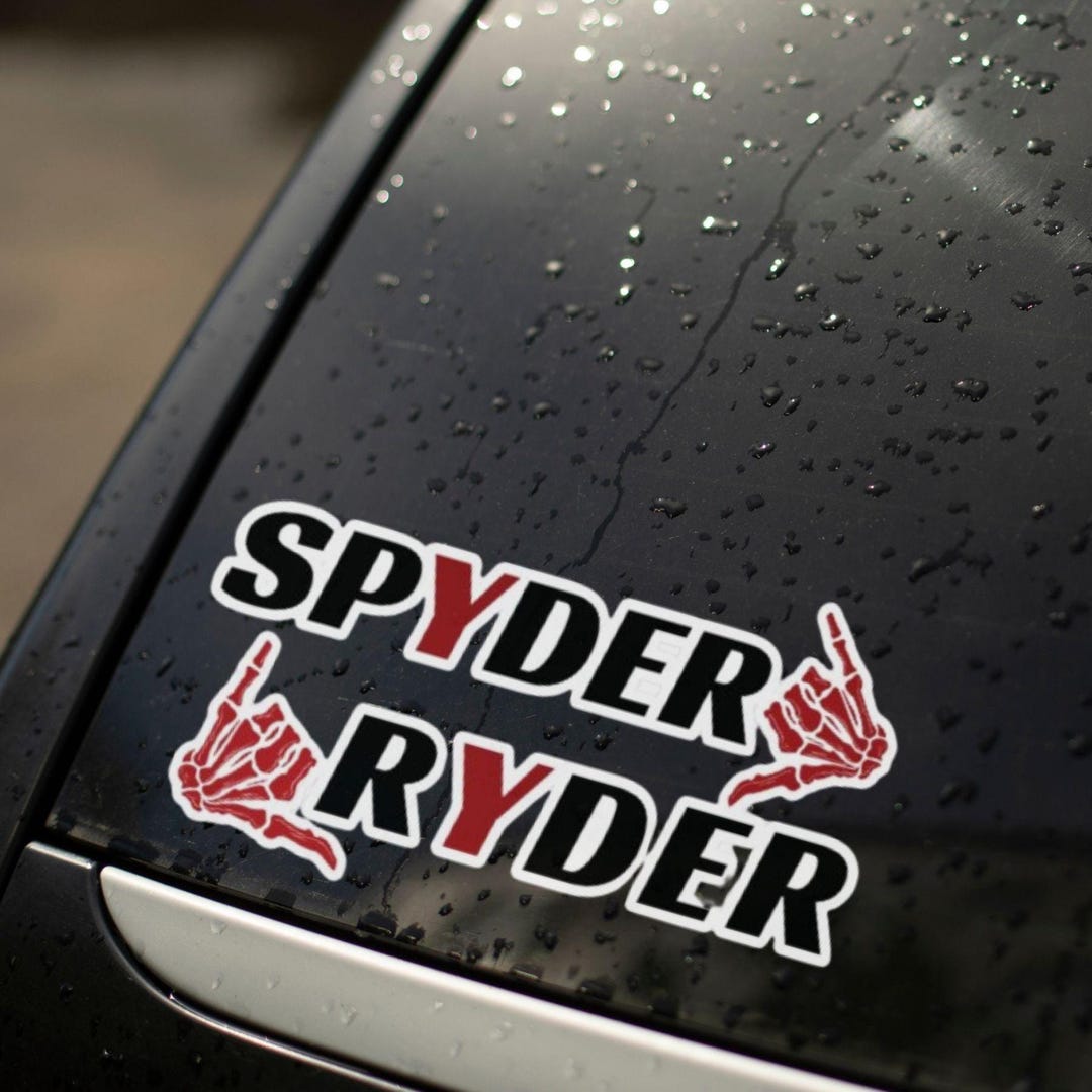 Can-am Spyder Ryder Skull Decal: Motorcycle Helmet Sticker - Etsy