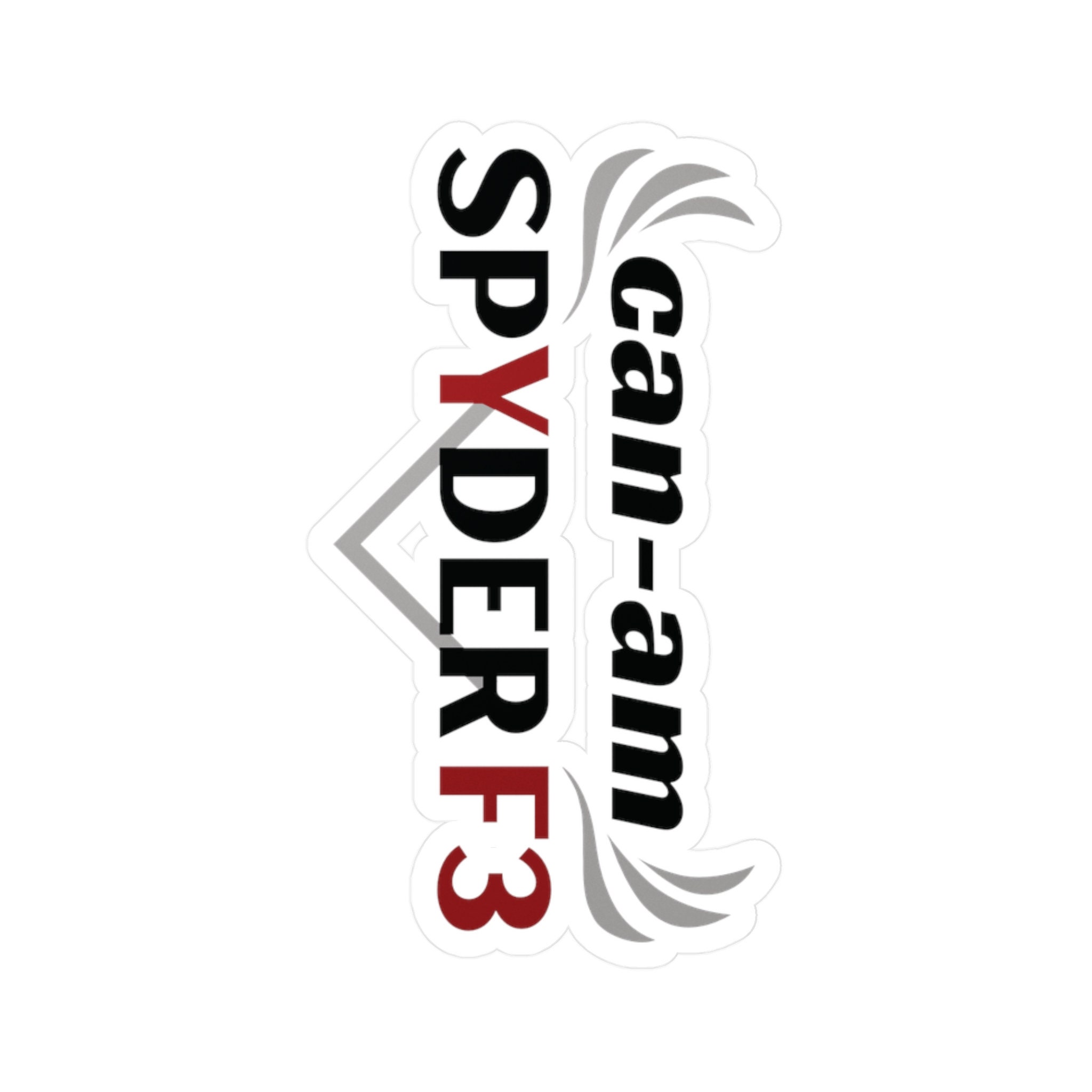 Can-am Spyder F3 Ryder Kiss-cut Vinyl Decals, Can Am Spyder F3 Sticker ...