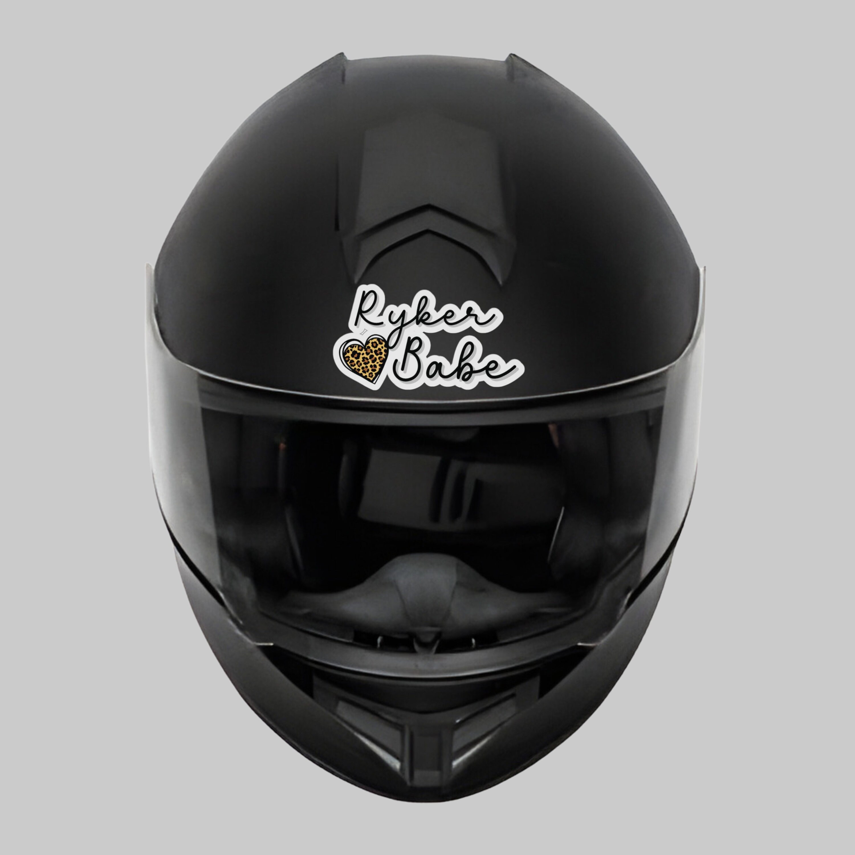 Ryker Babe Helmet / Motorcycle Die Cut Sticker, Motorcycle Sticker ...