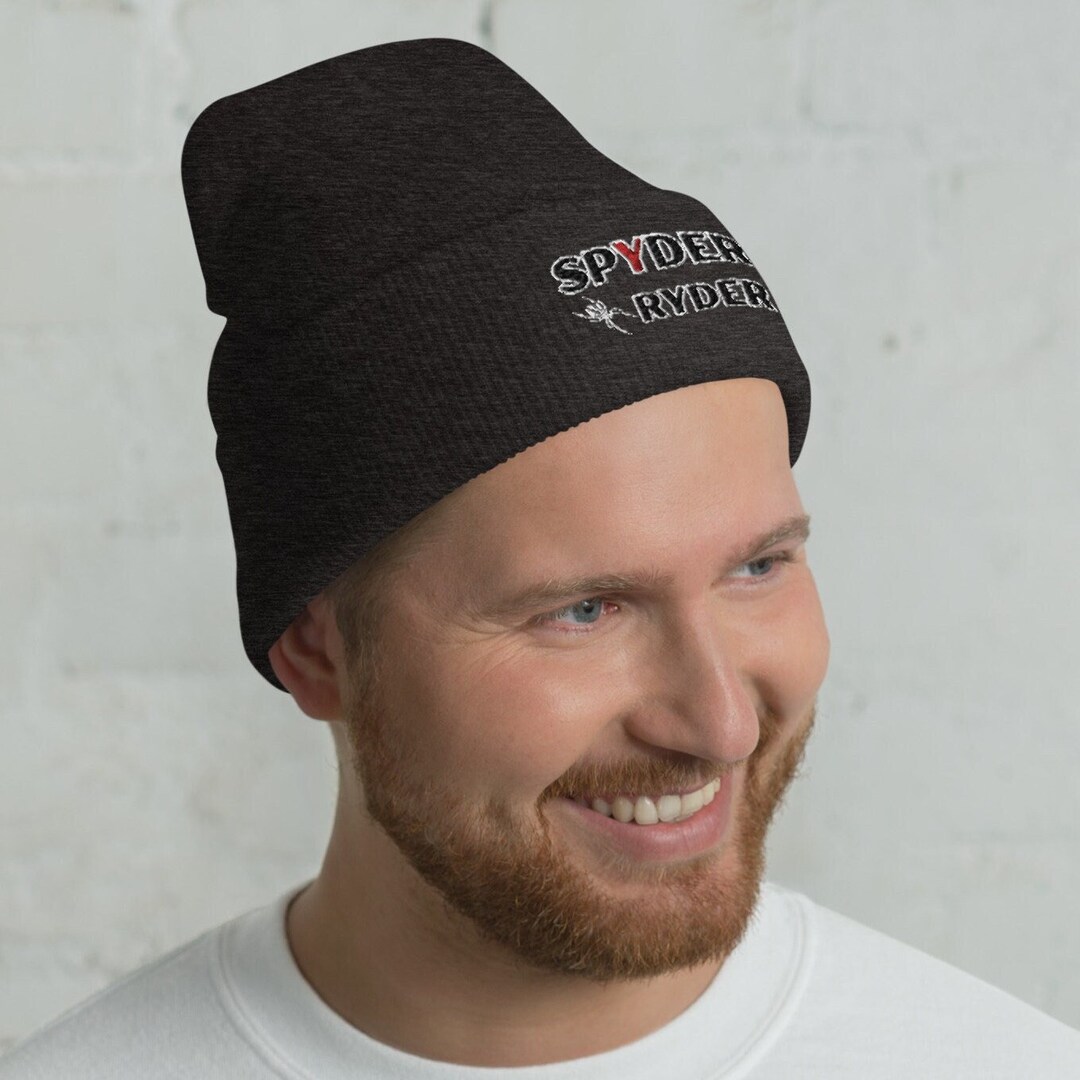 Can-am Spyder Ryder Embroidered Cuffed Beanie Gift Hat for Boyfriend ...