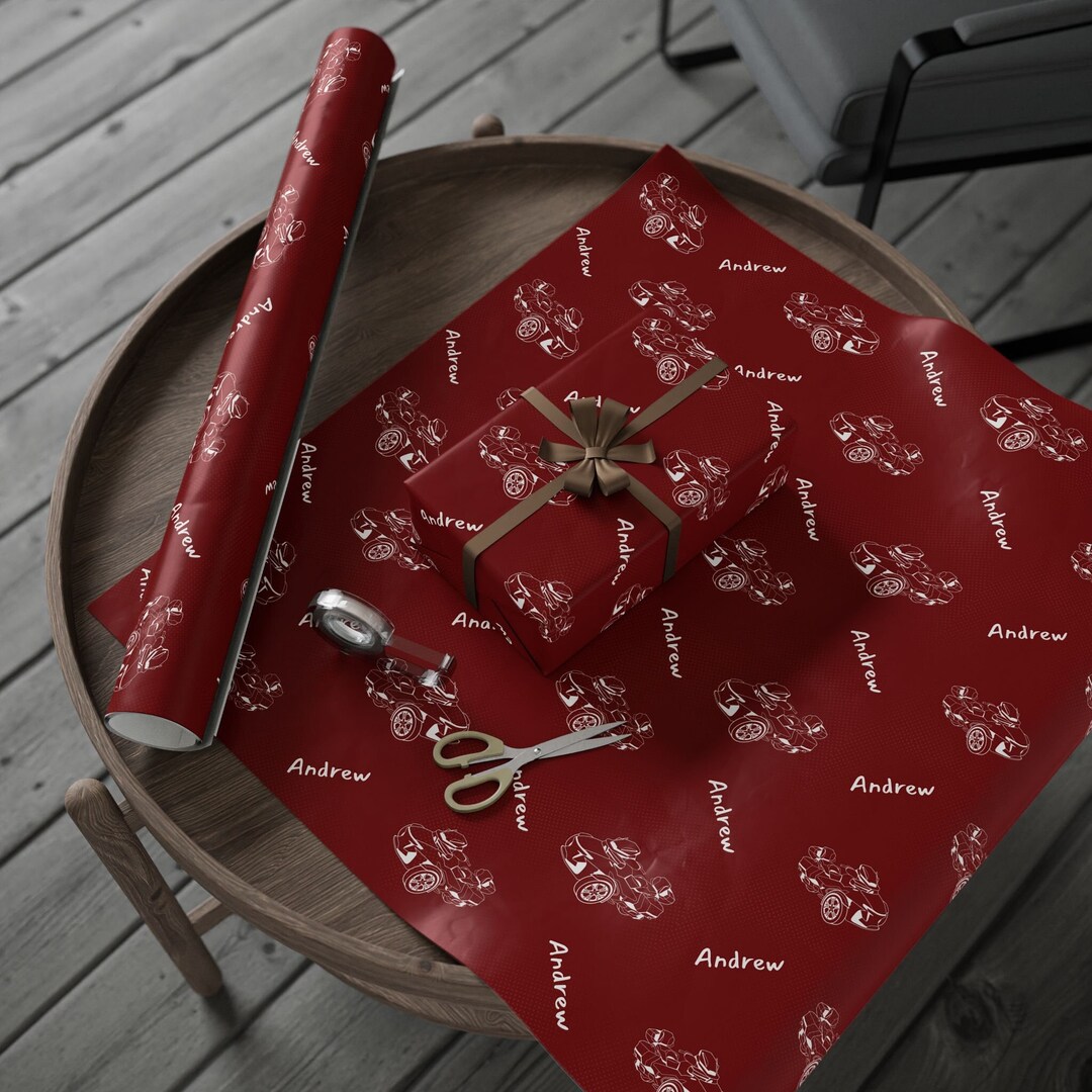 Custom Can-am Spyder Gift Wrapping Paper: Personalized Trike Motorcycle ...