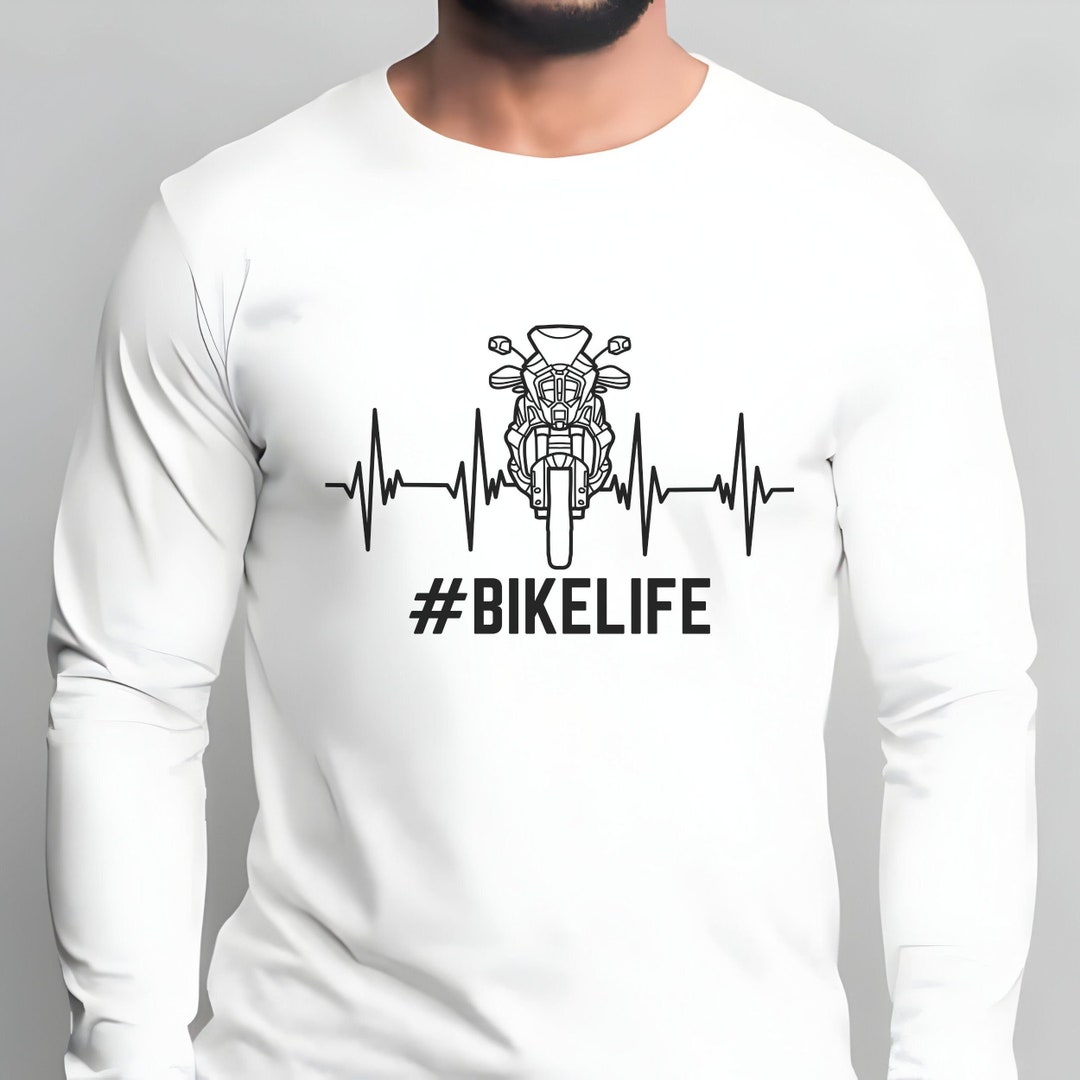 Motorcycle Rider #bikelife Shirt, Men's Biker T-shirt, Biker Girl Motorcycle Tee, Motorcycle ...