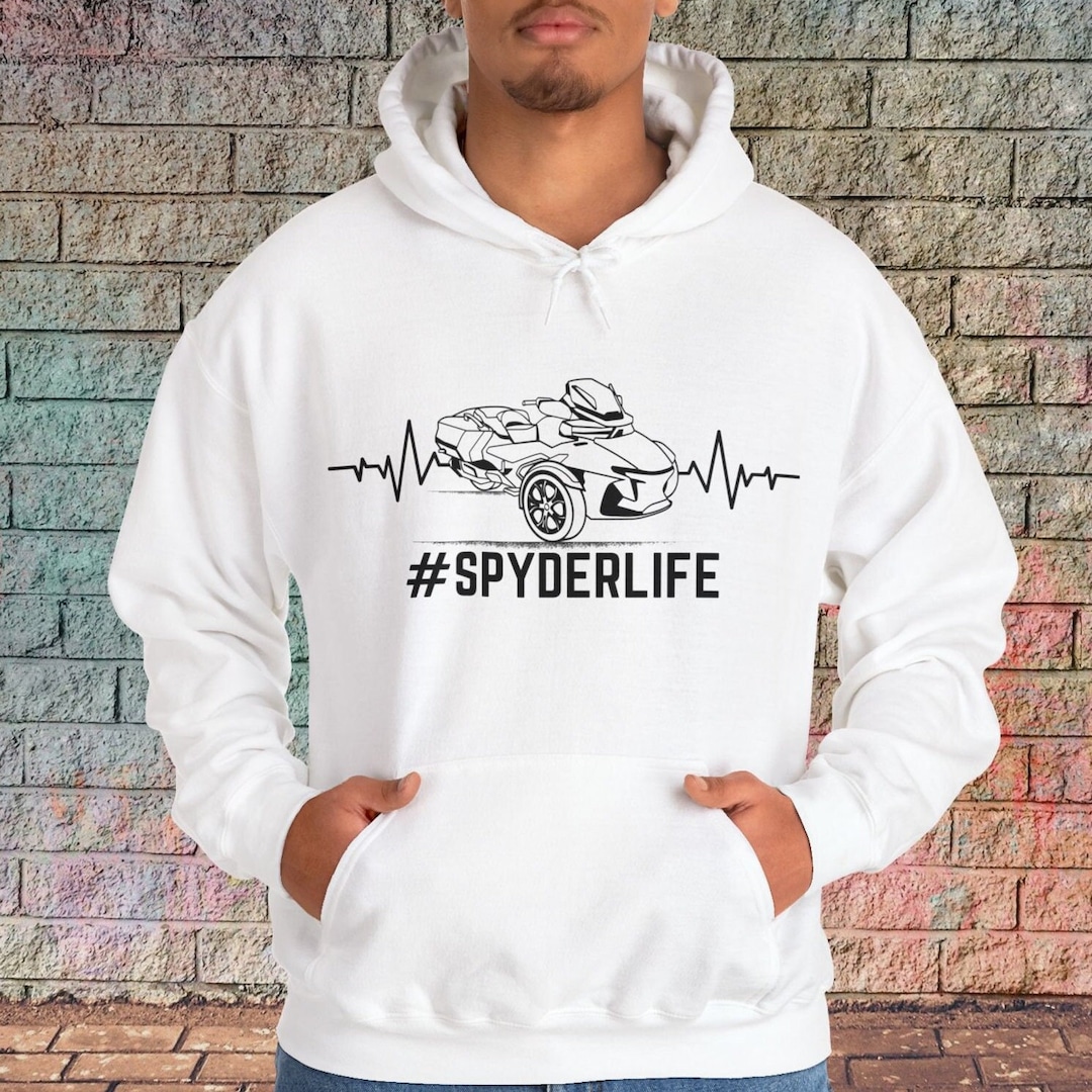 Can-am Spyder RT Hooded Sweatshirt, spyderlife Shirt, Spyder Ryder ...