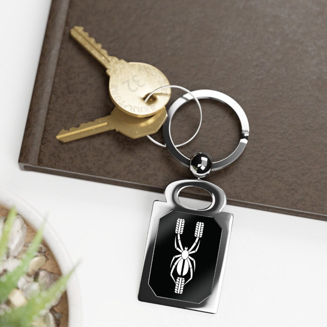 Spyder Ryder Motorcycle Key Chain Gift, Biker Key Tag, Motorcycle Lover ...