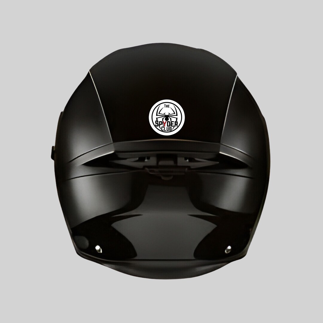 Spyder Club Helmet Sticker, Motorcycle Stickers, Spyder Lover Sticker ...