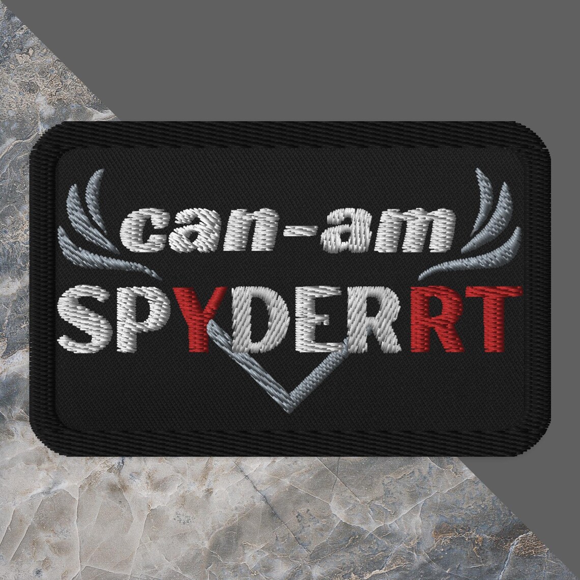 Can-am Spyder RT Embroidered Patch: Trike Motorbike Jacket Applique - Etsy
