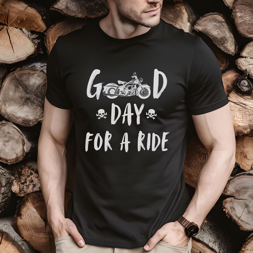 Vintage Motorcycle Hog Cruiser Lover Biker Tshirt Gift for Moto Husband ...