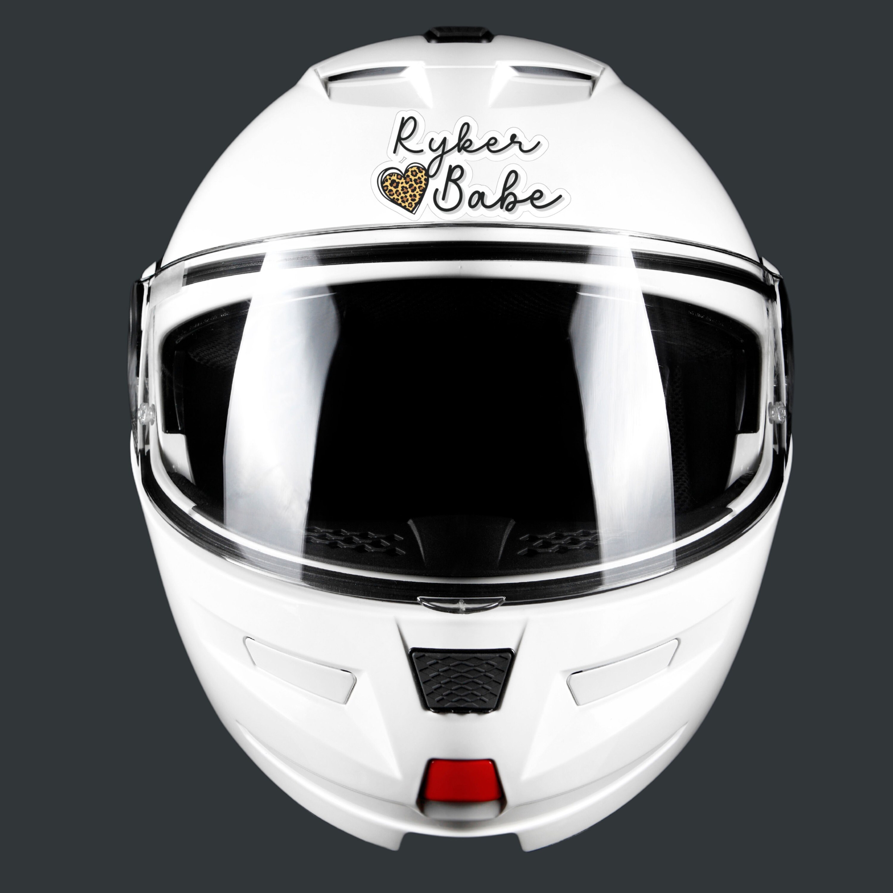 Ryker Babe Helmet / Motorcycle Die Cut Sticker, Motorcycle Sticker ...