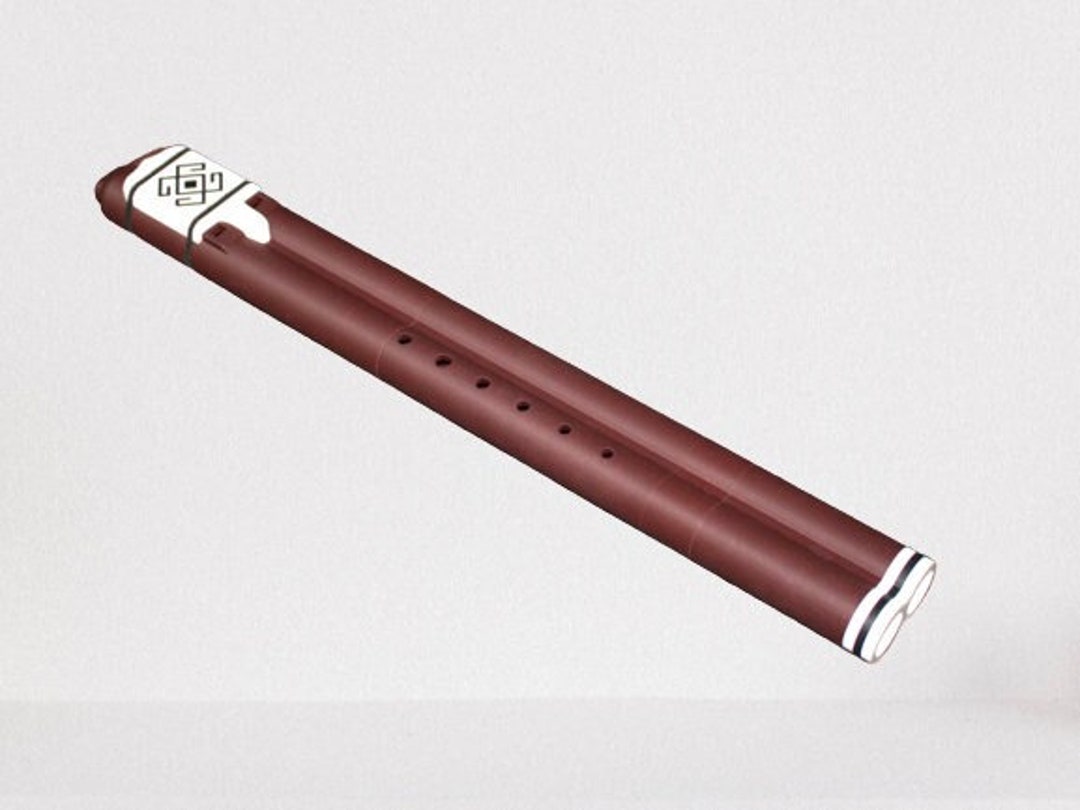 Double Flute / Drone Flute / Native American Style Flute - Key of F# ...