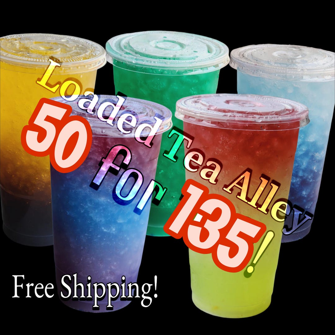 Mega Loaded Tea Go Packs! 50 for 135! FLASH SALE! Free Shipping! Check ...
