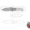 Precision Crafted Knife Template DIY Sharp Blade Design Plan Available ...