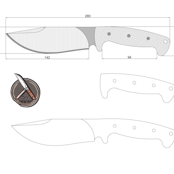 Fixed Blade Knife - Etsy