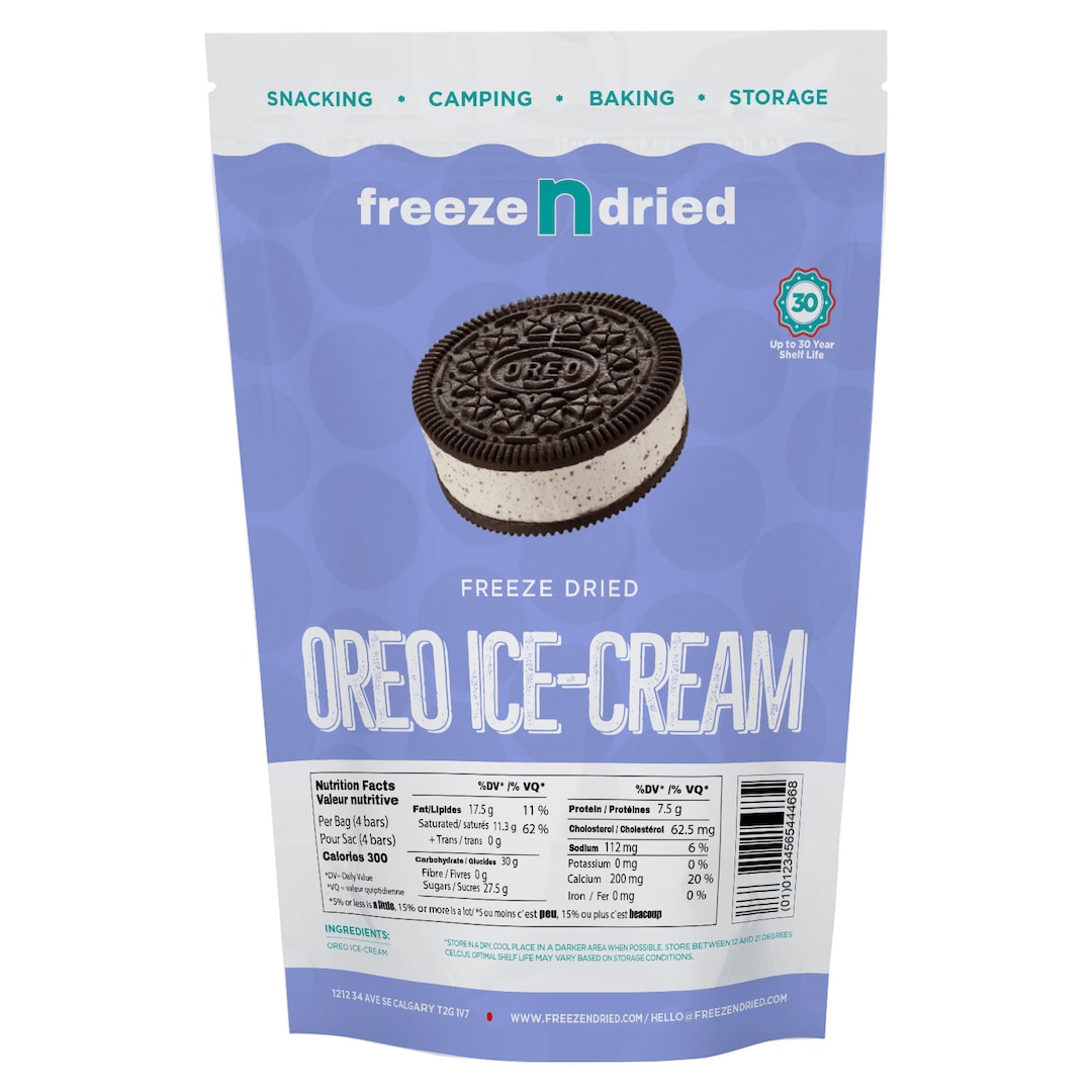 Freeze Dried Oreo® Ice Cream - Etsy