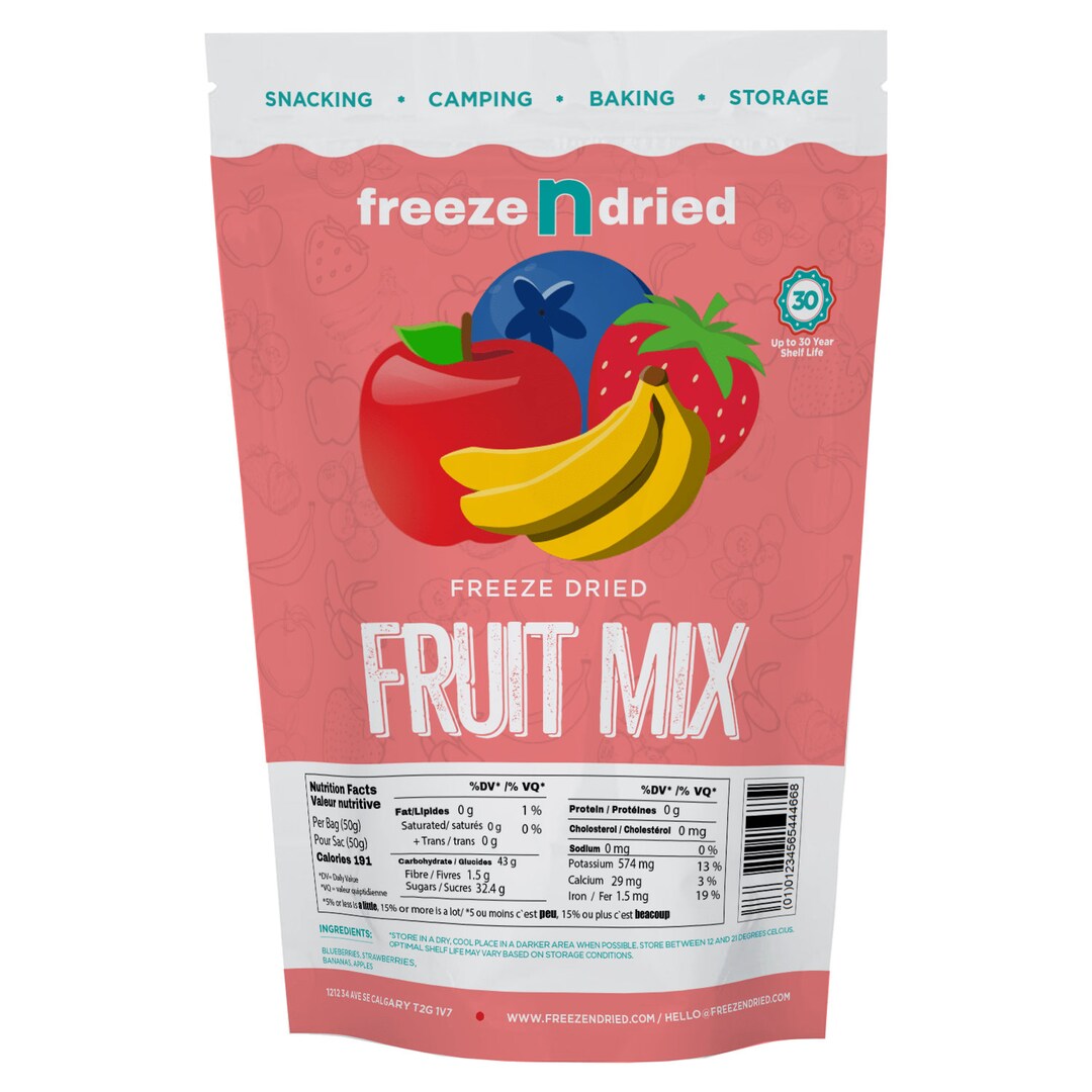 Freeze Dried Fruit Mix - Etsy