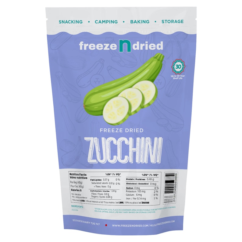 Freeze Dried Zucchini - Etsy