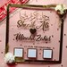 Personalised Islamic Nikah Acrylic Board, Fingerprint Contract, Wedding ...