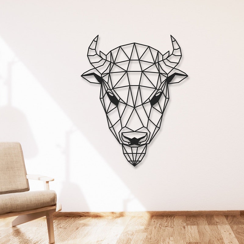 Metal Bison Sign - Etsy