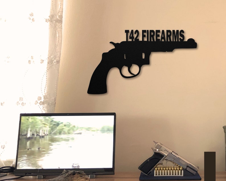 Smithgunner Sign, Custom Gun Shop Sign, Armory Gift, Metal Firearm ...