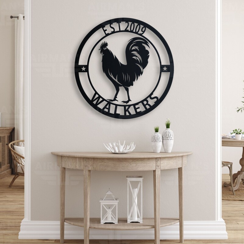 Rooster Wall Decor - Etsy