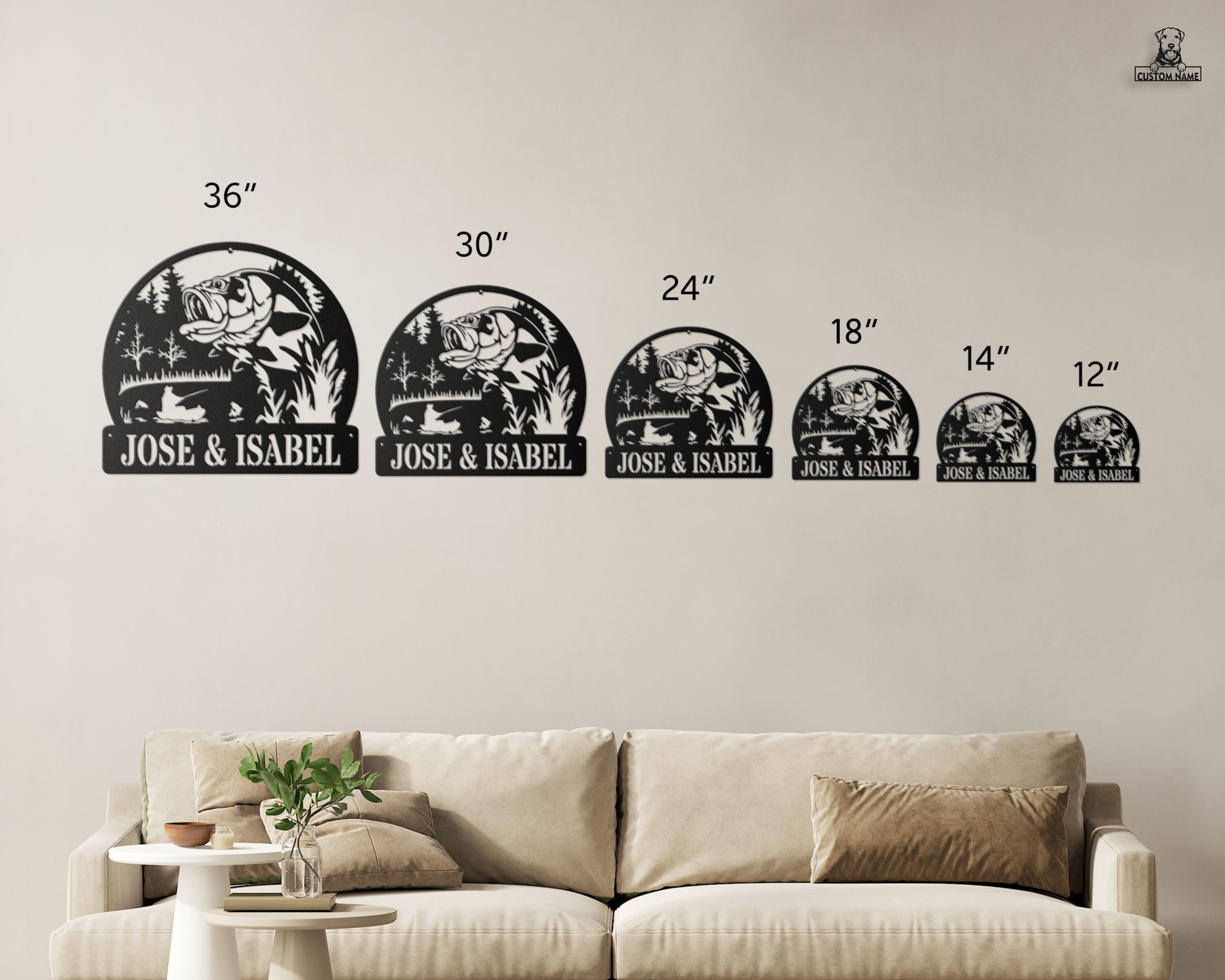 Welsh Terrier Metal Wall Art Custom Welshie Dog Name Sign Personalized ...