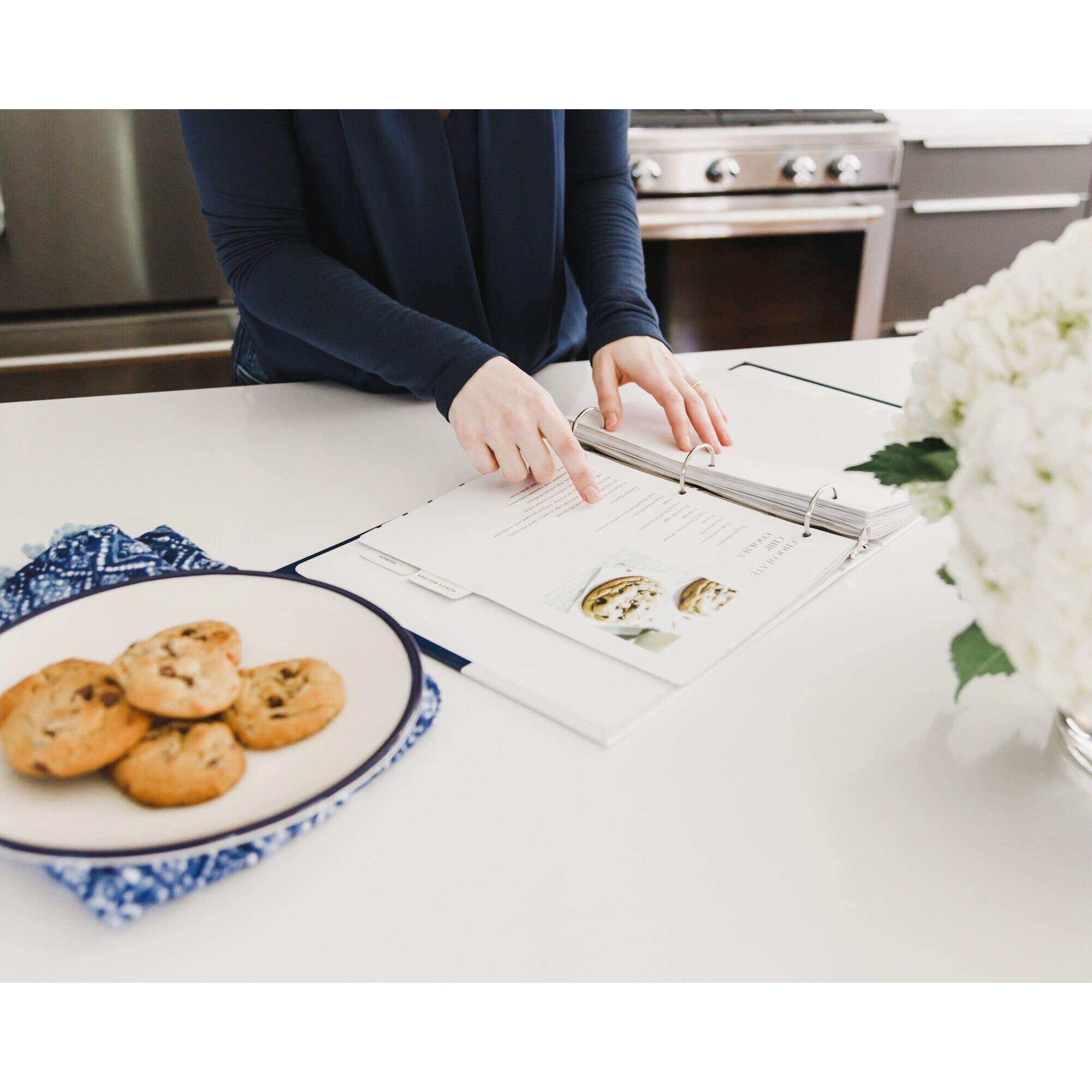 Custom Binder Divider Tabs, Custom Tabs, Recipe Binder Tabs, 10 Index ...