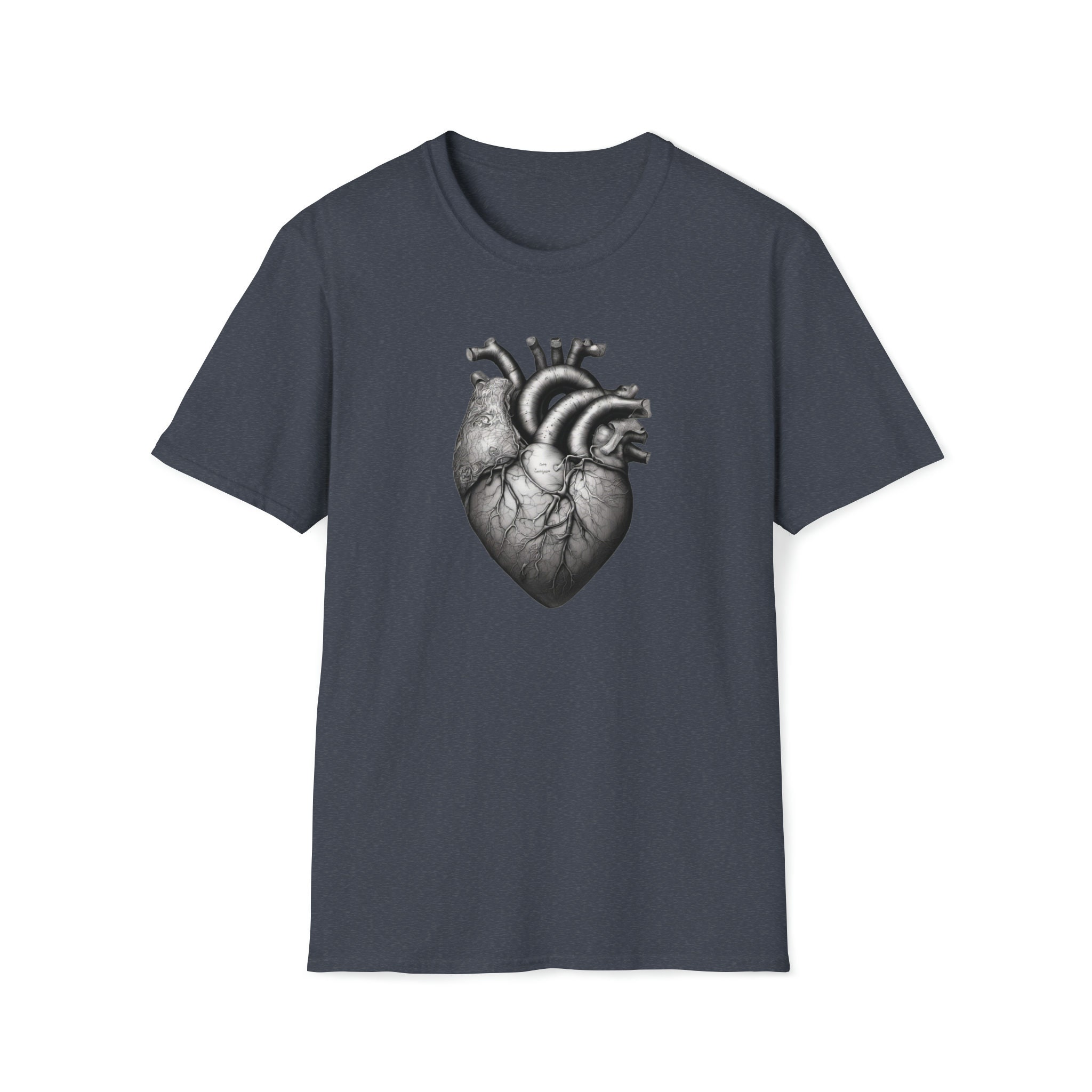 Anatomical Heart Shirt Diagram - Etsy