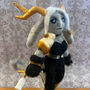 Sybil Pseudoregalia Posable Needle Felted Doll - Etsy