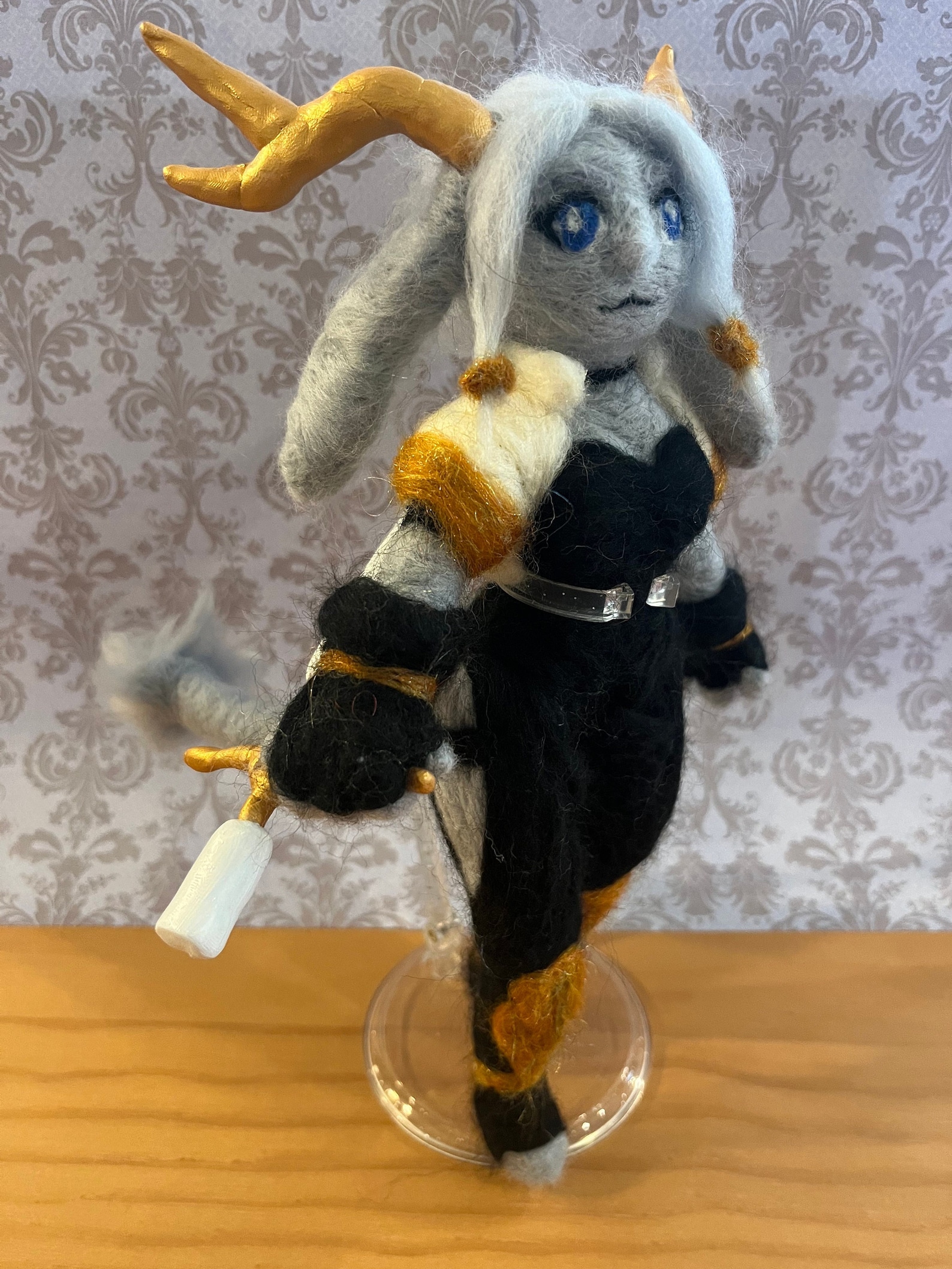 Sybil Pseudoregalia Poseable Needle Felted Doll - Etsy