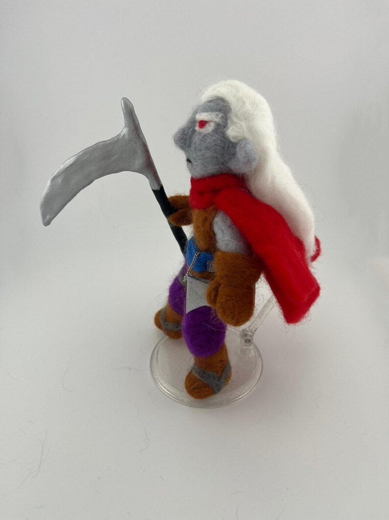 Magus Chrono Trigger Posable Needle Felted Figure - Etsy