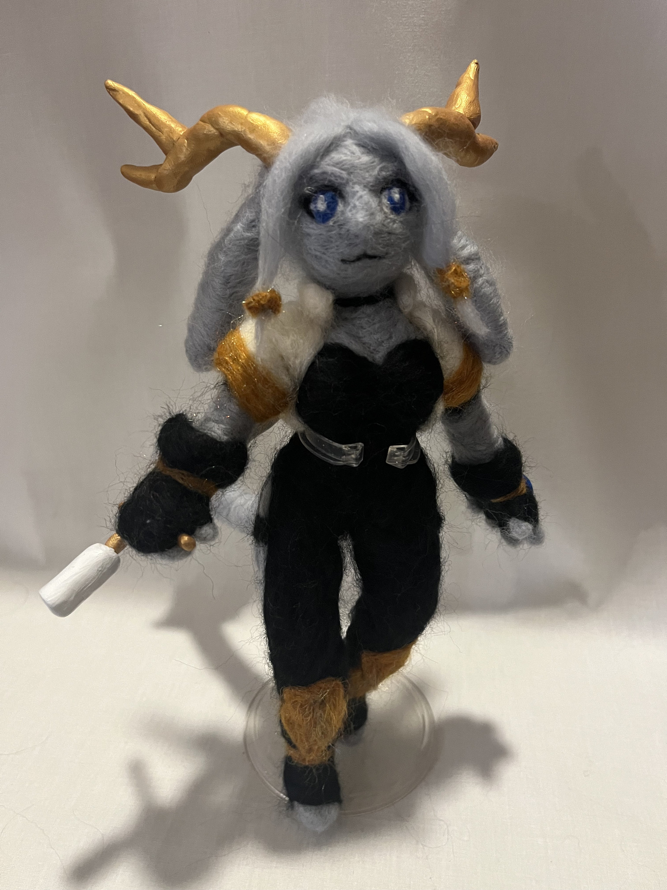 Sybil Pseudoregalia Poseable Needle Felted Doll - Etsy