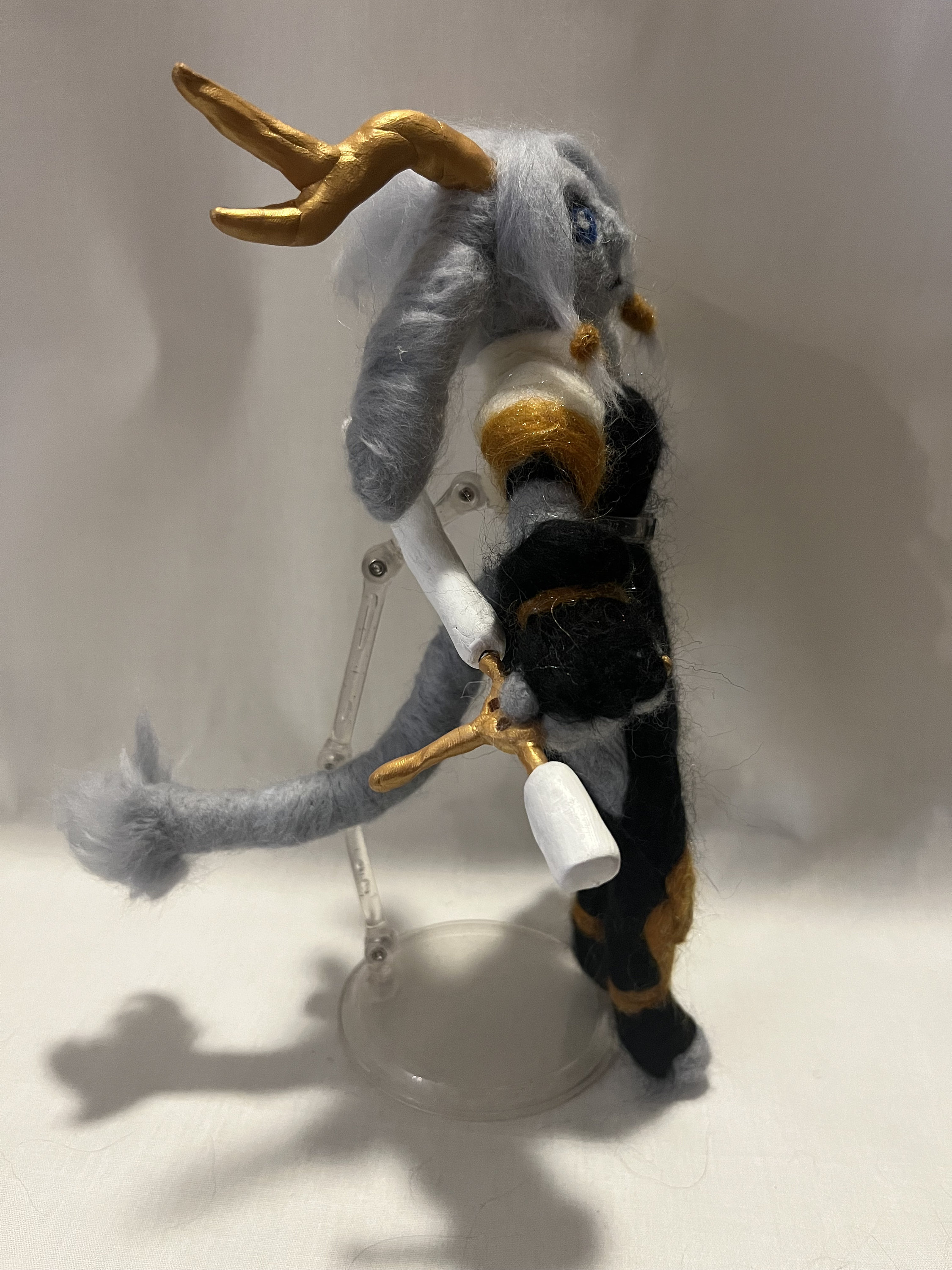 Sybil Pseudoregalia Poseable Needle Felted Doll - Etsy