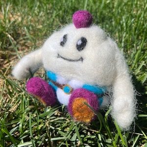 Mallow Super Mario RPG Poseable Needle Felted Doll - Etsy