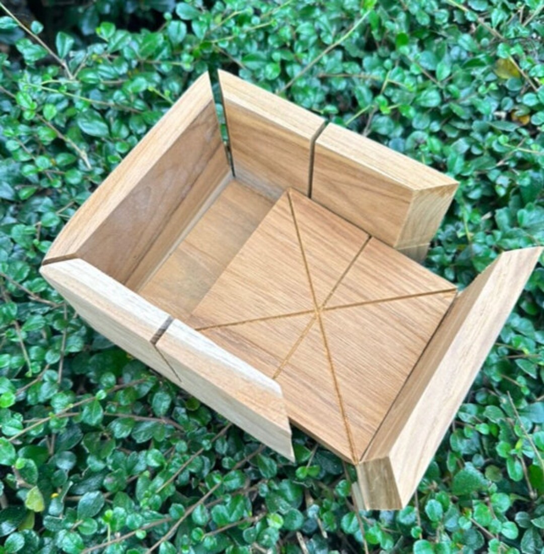 Wooden Box for Cutting Sandwich - Etsy