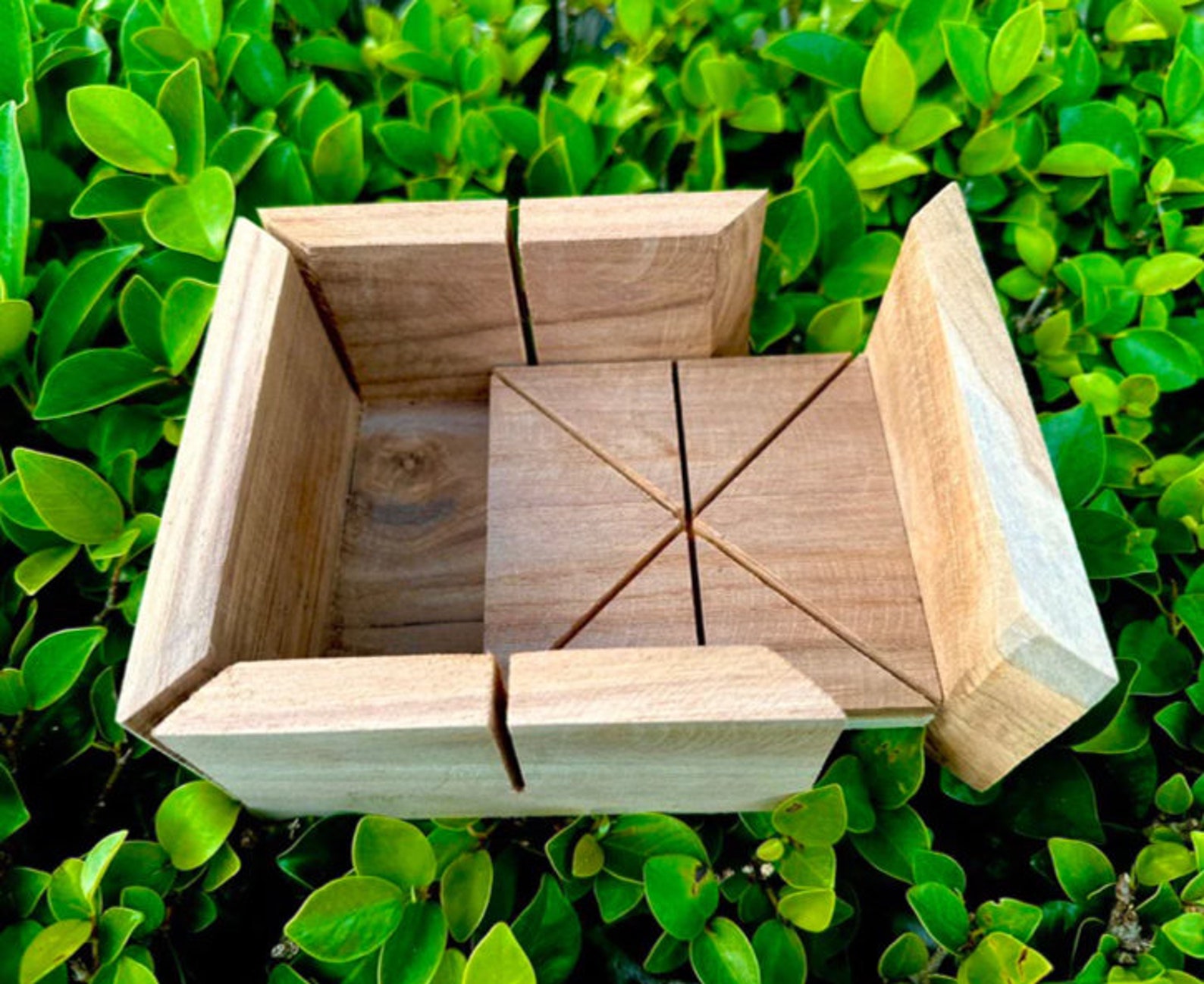 Sandwich Cutter From Wooden Box (handmade) Help You Cut Sandwiches ...