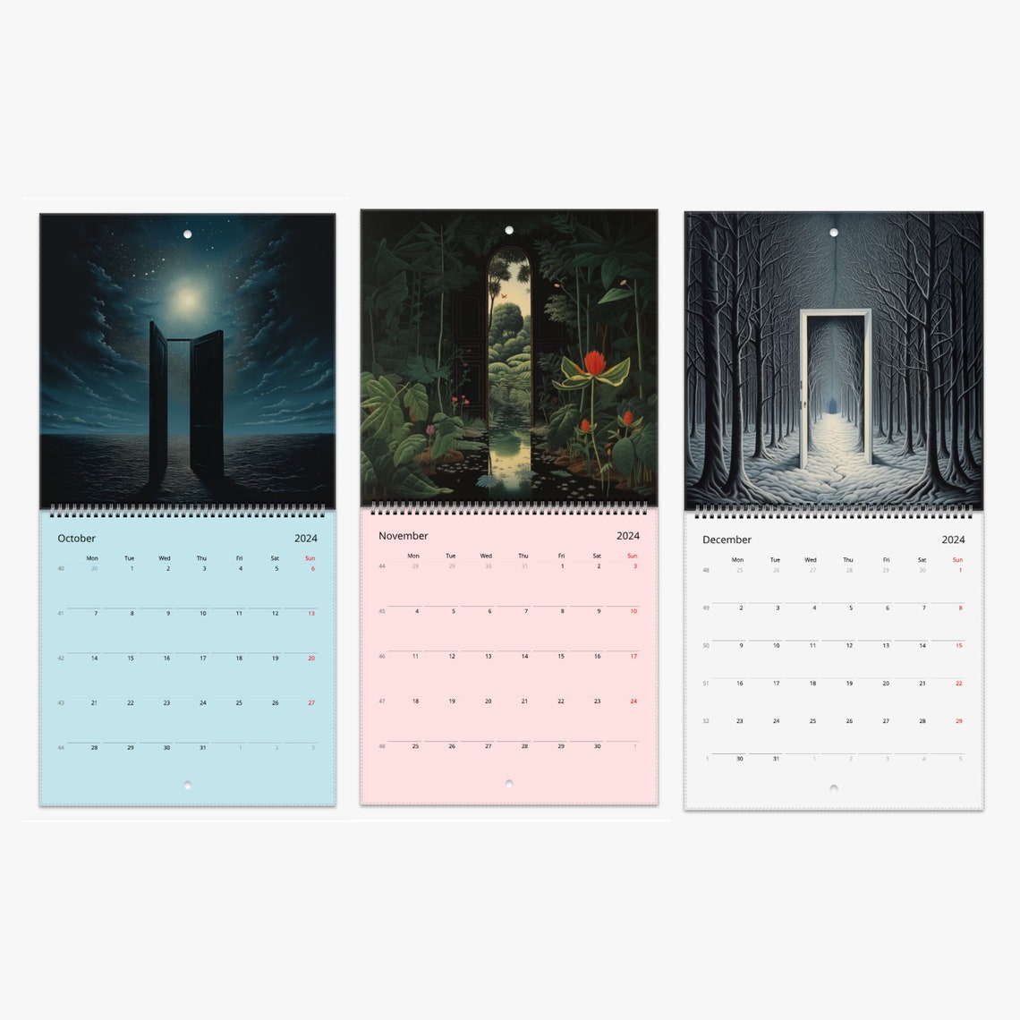 Dreamy Art Calendar 2024 Fairytale Illustrations Calendar 2024 ...