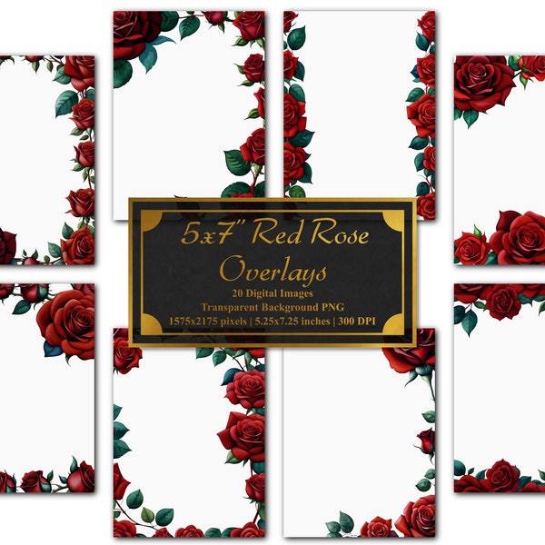 Red Rose - Etsy